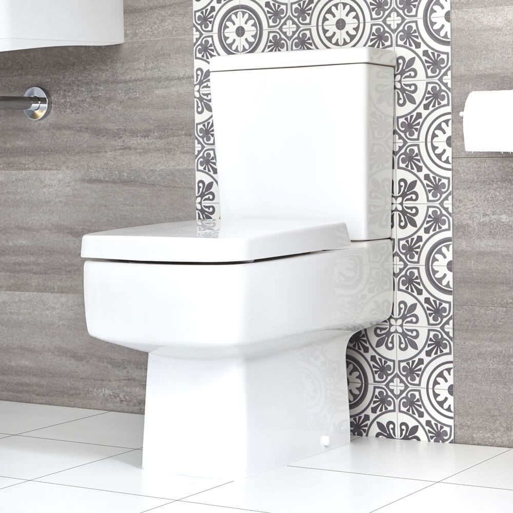Set Bagno Moderno Completo di Sanitario Filo Parete e Lavabo con ...