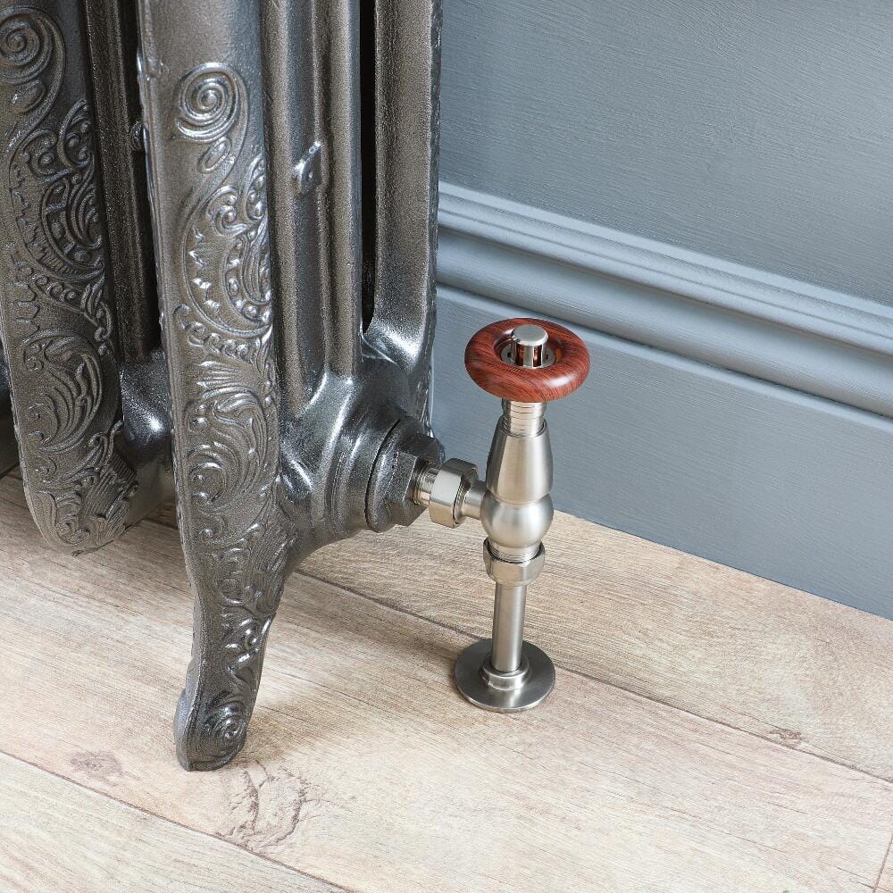 Radiatore Tradizionale in Ghisa 768mm - Colore Peltro Scuro - Charlotte ...