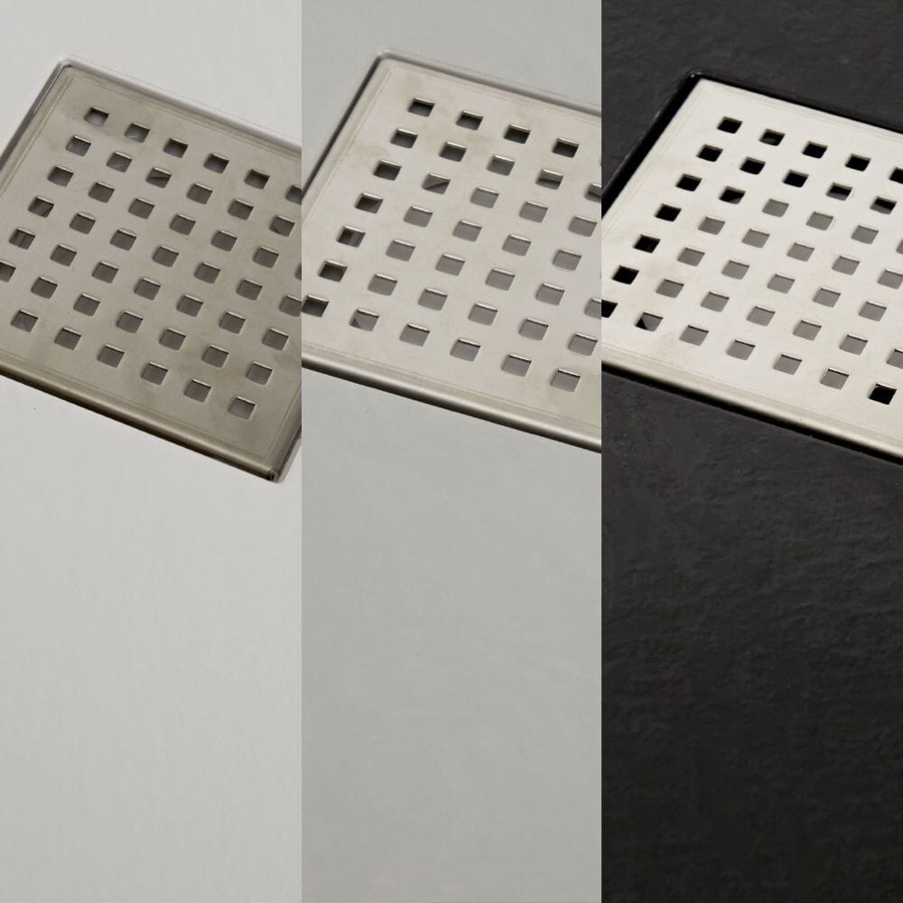 Box Doccia Semicircolare con Piatto Doccia Effetto Ardesia - 900mm ...